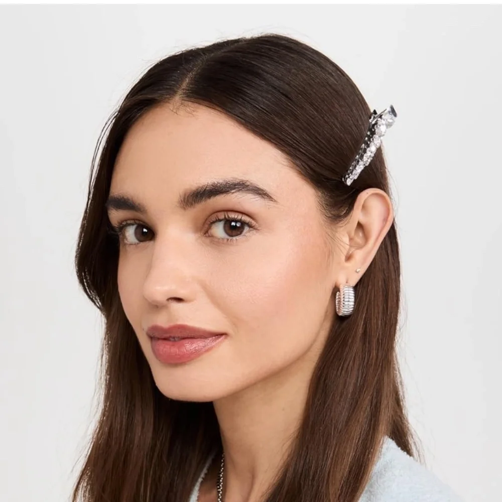 Jennifer Behr | Accessories | Jennifer Behr Giada Crystal Hair Clips ...